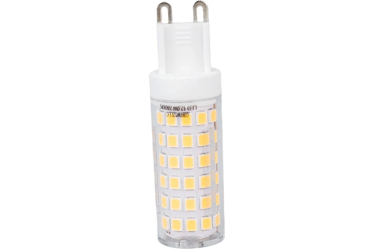 Ecola G9 LED 12W Corn Micro 220V 2800K 360 65x19 G9RW12ELC светодиодная лампа для дома