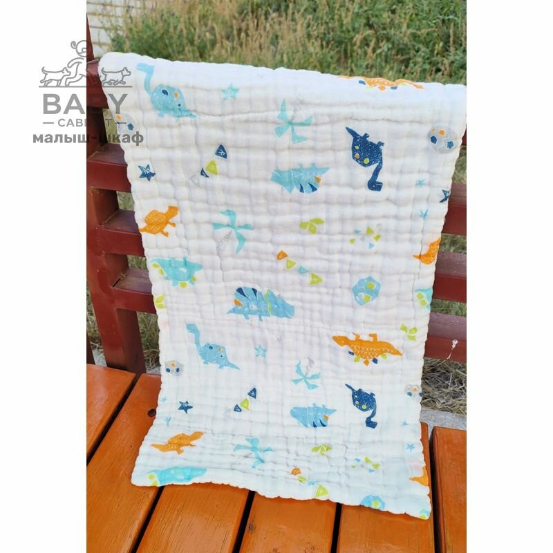 Полотенце-халат Детские Банное полотенце Марля 6слоя