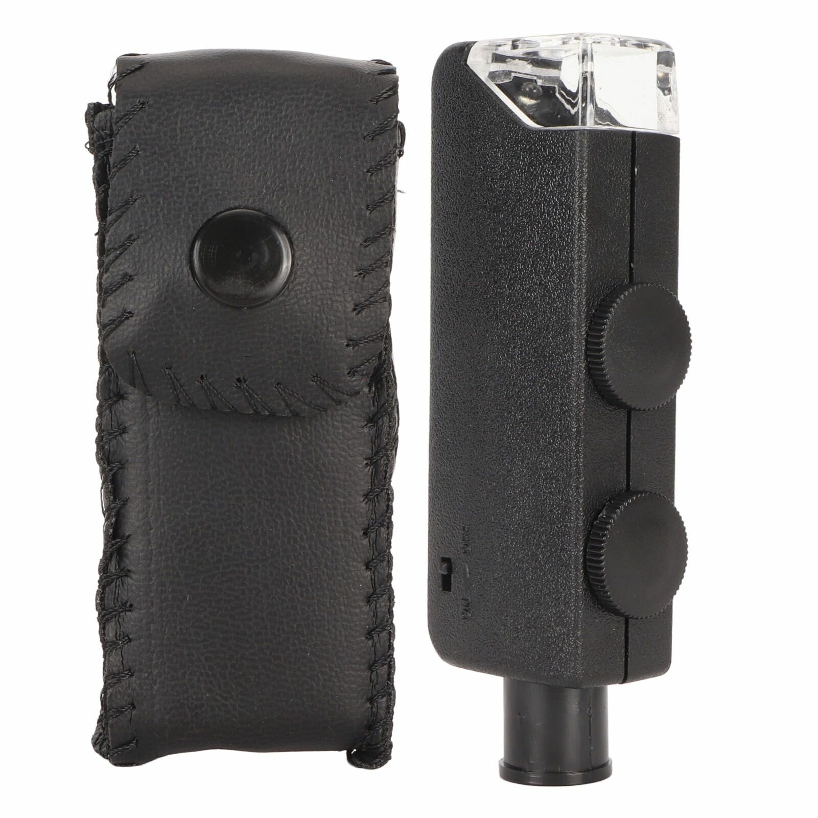 100x светодиодный карманный микроскоп с регулируемым увеличением, цифровое увеличительное стекло для биологии, образования и любителей