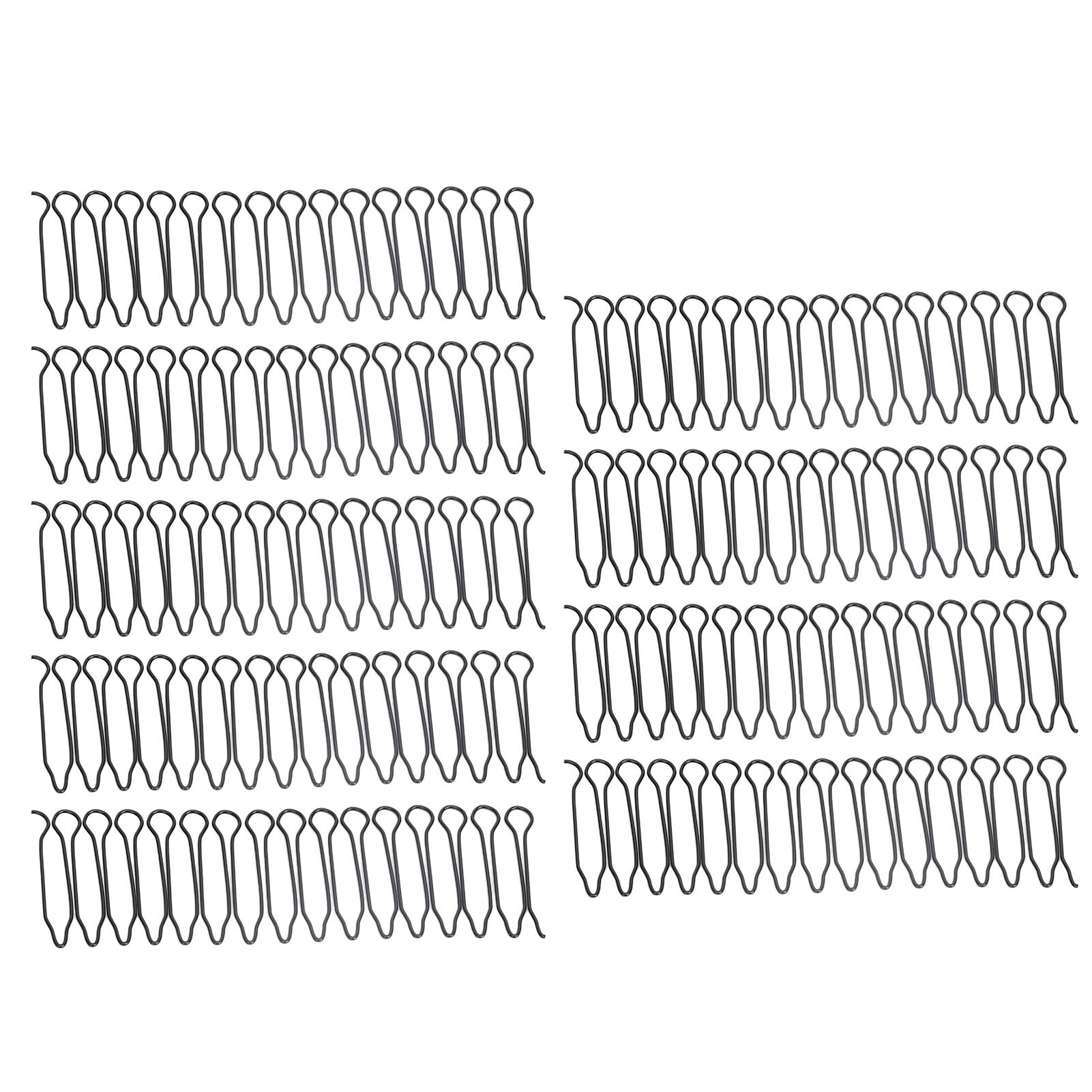 Расческа-фиксатор для отделки волос U-образной формы для женщин и девочек, 9 невидимых гибких заколок для волос, эластичный инструмент для отделки волос для женщин, аксессуары для волос для девочек