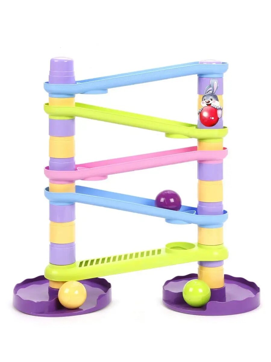 Пирамидка детская горка лабиринт с шариками Аттракцион