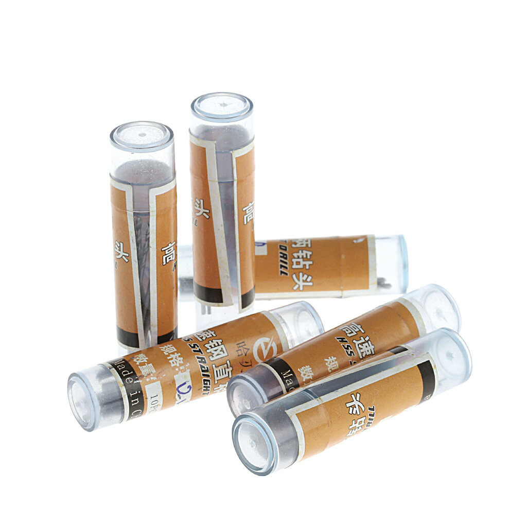 60 шт 0,5-1,0 мм микро HSS сталь спиральные сверла набор инструментов хвостовик