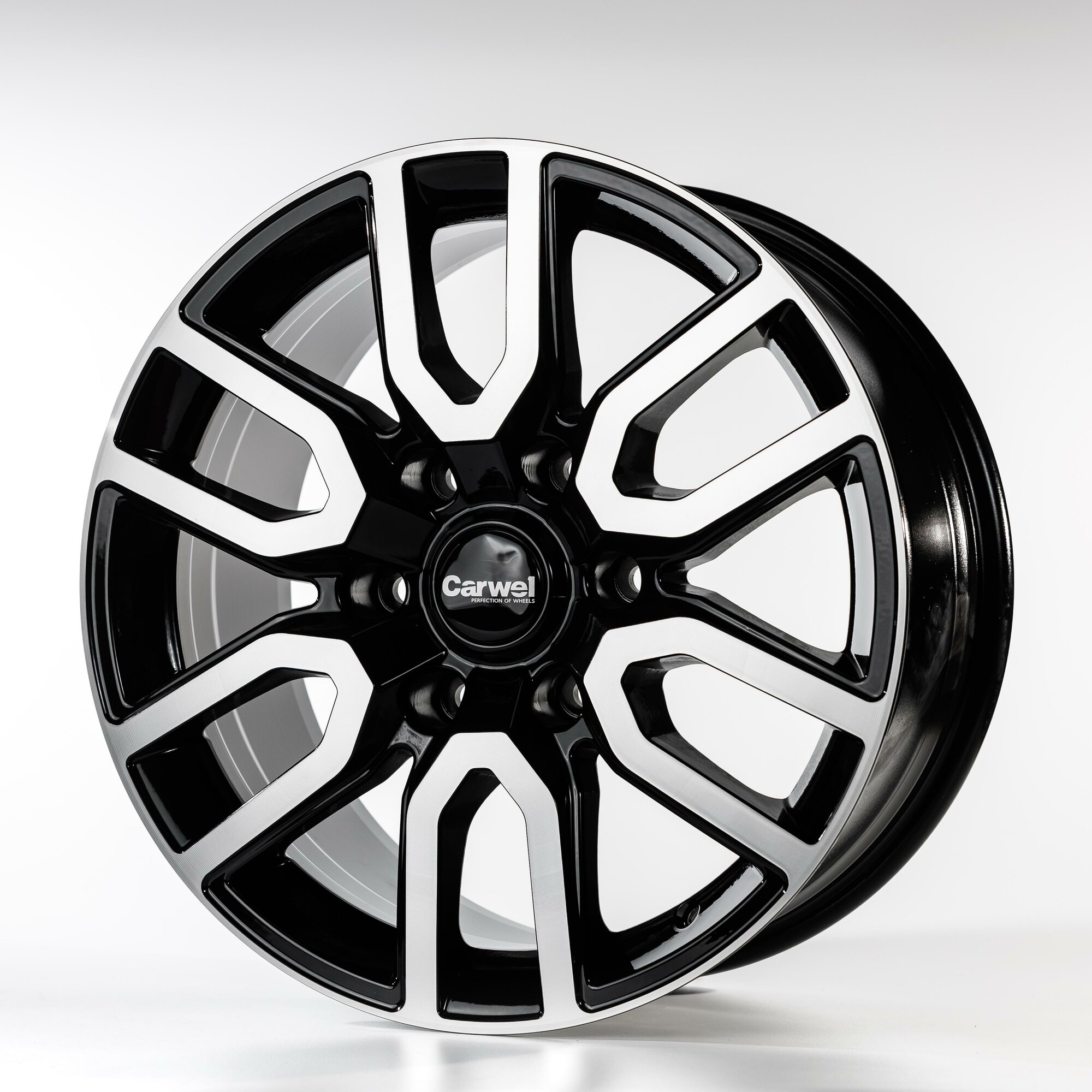 Литой колесный диск Carwel Барал R17x8.0J 6x139.7 ET46 ЦО67.1 для автомобиля