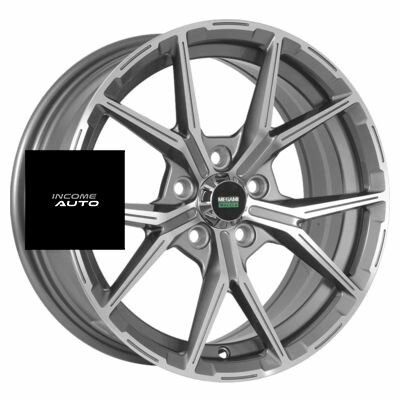 Диск Megami MGM-22 6x14 4x100.0 ET35 D67.1 серый