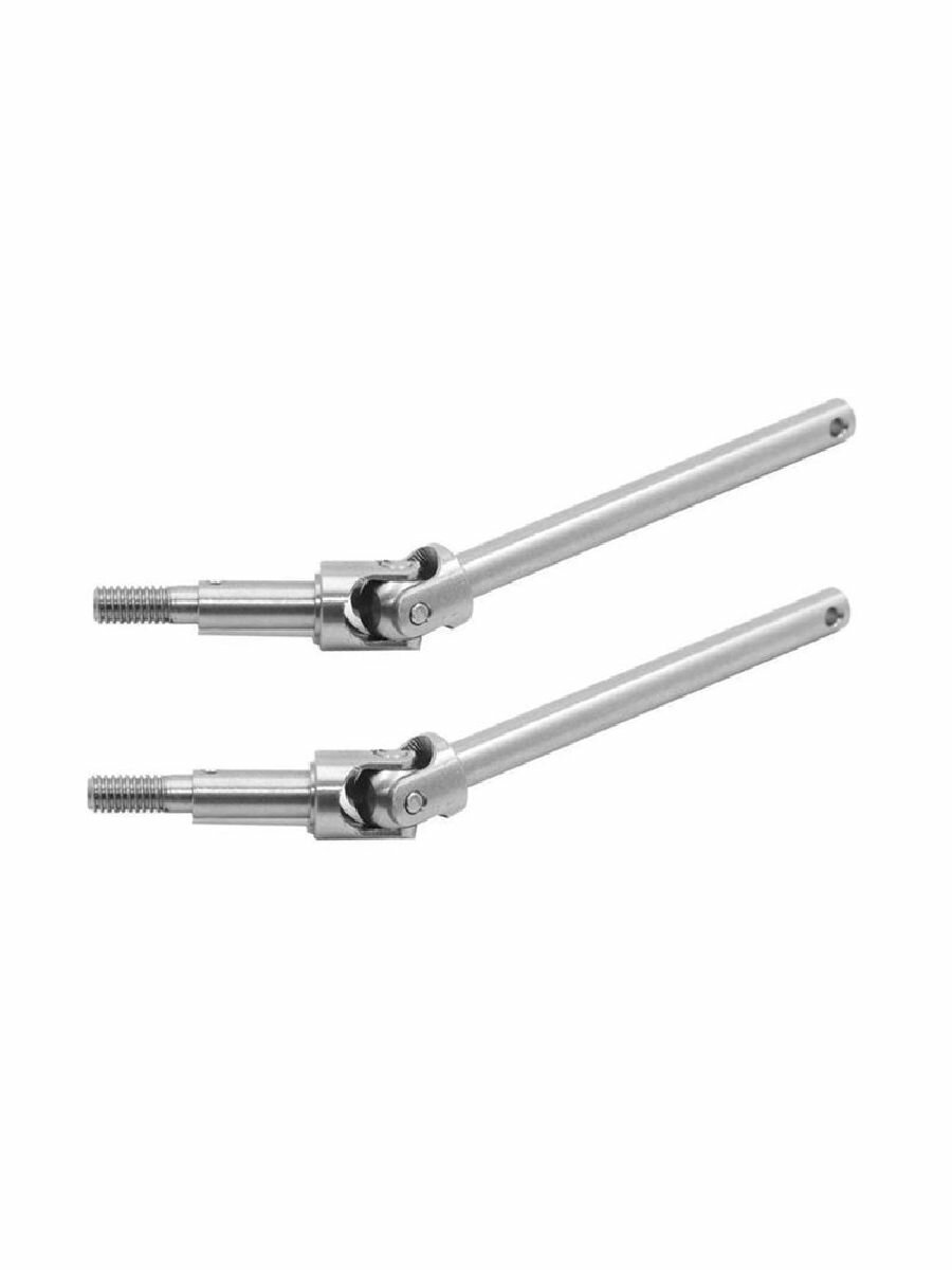 Металлический приводной вал передней оси, 2 шт, приводной вал CVD для MN128 MN86 MN86S MN86K MN86KS