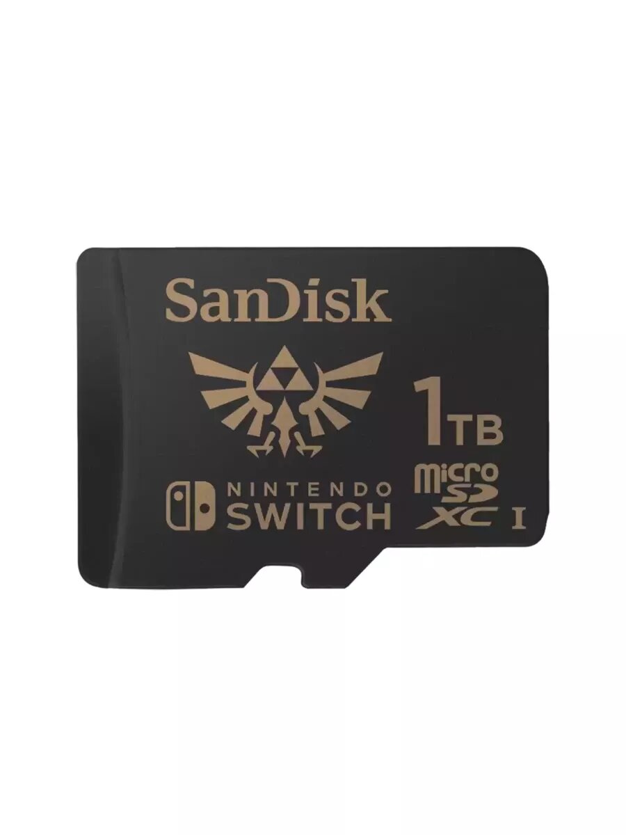 Карта памяти SanDisk microSDXC UHS-I card for Nintendo Switch 1TB. Цвет: черный