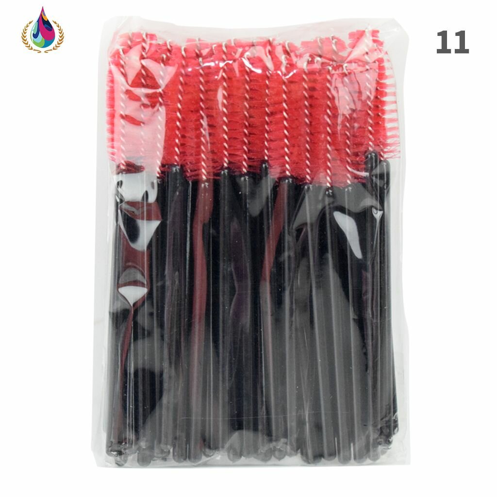 Одноразовые щеточки для ресниц и туши 50/100/300 шт, кисти для наращивания ресниц, бровей и макияжа--