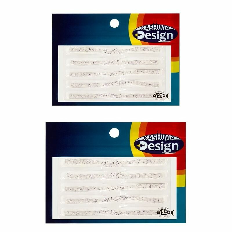 Kahara Приманка Aji Leech 1.9" #Yankee Shirasu, 2 уп