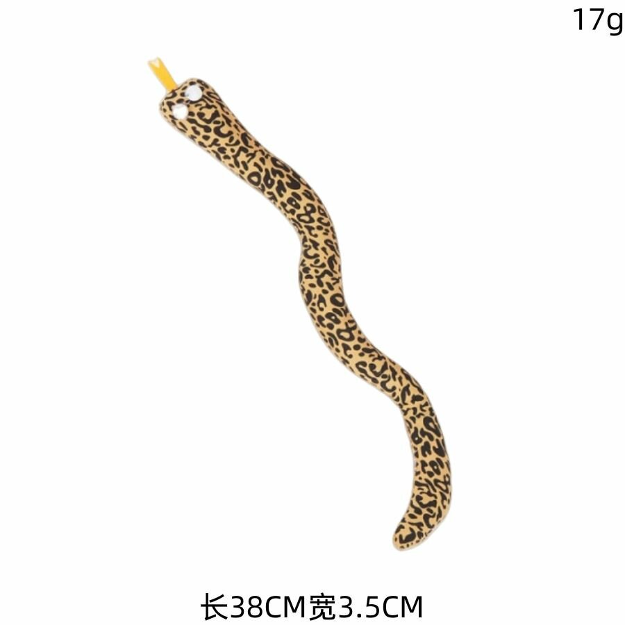 Игрушка-змея из плюша, креативная длинная полоска питона, для кошек с кошачьей мятой