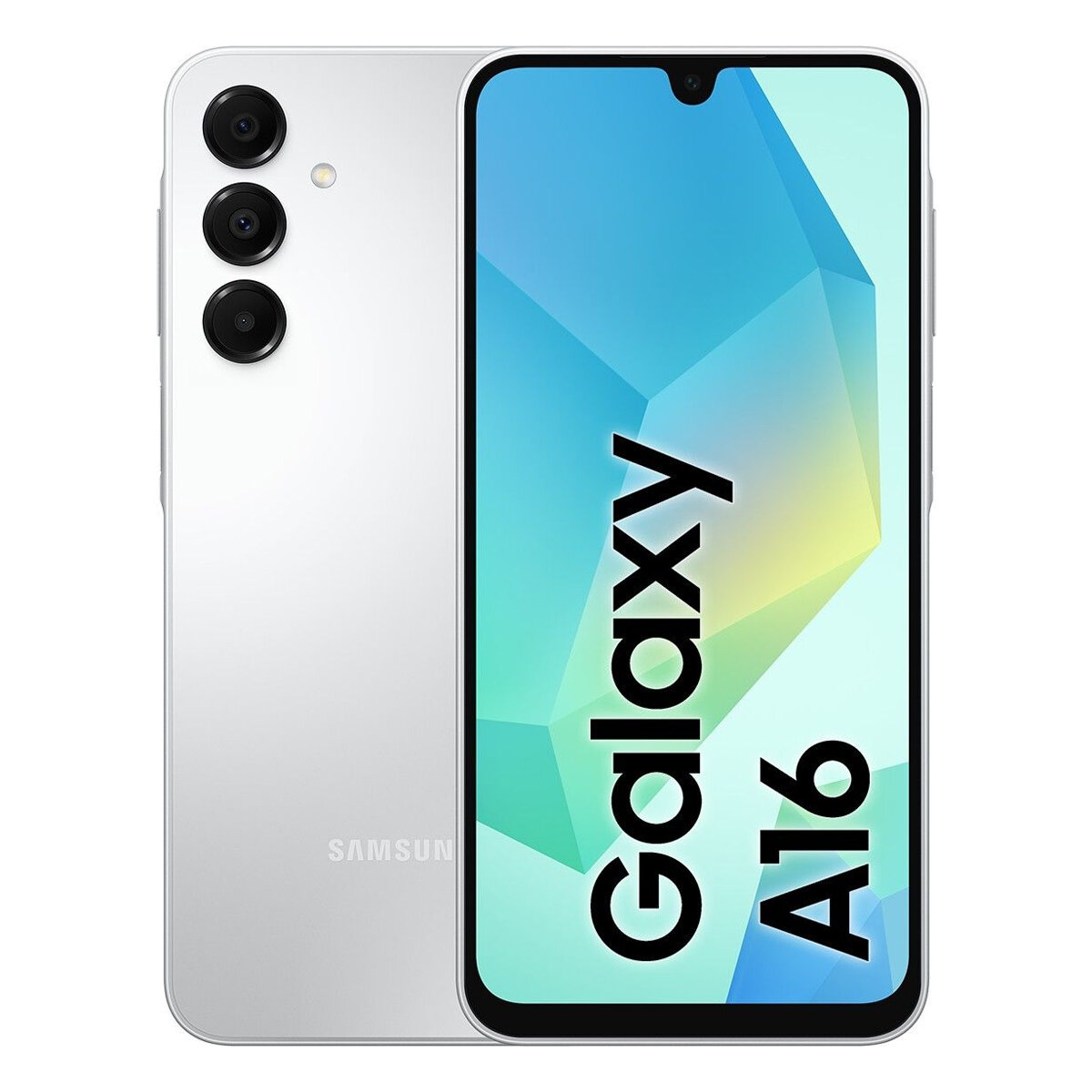 Смартфон Samsung Galaxy A16 6/128 ГБ, Ростест, Dual nano SIM, серебристый