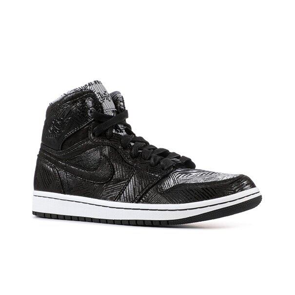Кроссовки Jordan Air Jordan 1, размер EU 40 стопа (25CM), черный — фото 1