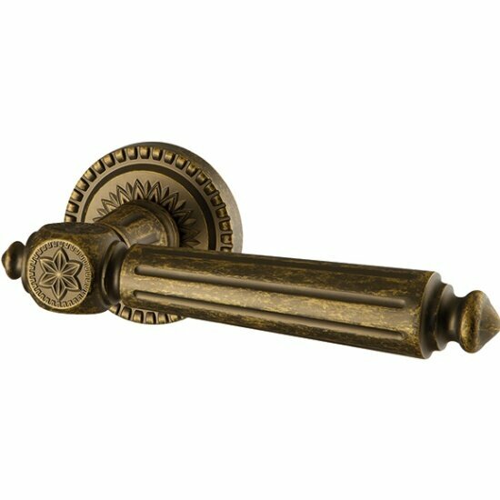 Ручка раздельная Armadillo R. CL55. Matador (Matador CL4) OB-13 античная бронза