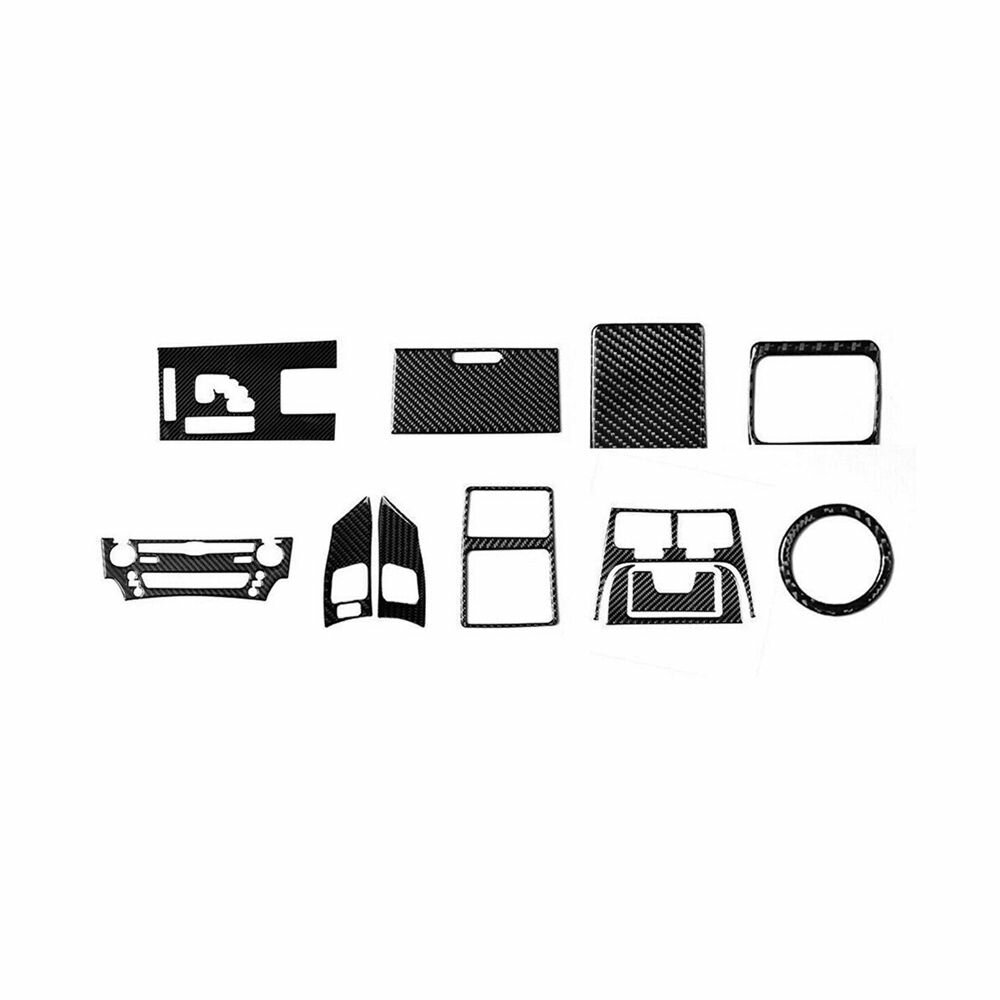 12ШТ Полный Комплект Внутренней отделки Из Углеродного Волокна Для LEXUS IS250 IS350 2006-2012