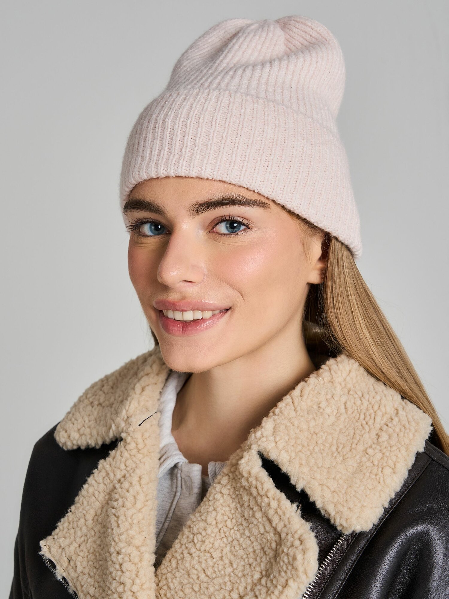Шапка-бини Осень-зима 2025 для женщин