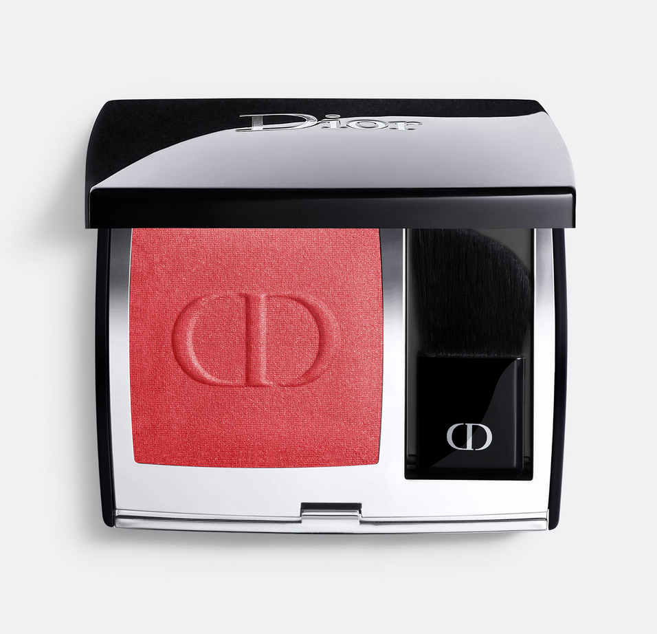 Румяна DIOR Rouge Blush 6.7 г | Естественное сияние и стойкий румянец | Тон 999 Forever Dior