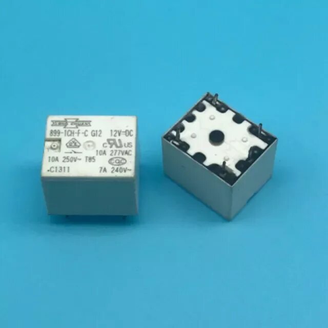 5 шт./лот, оригинальное реле 899-1C-F-C 12 В постоянного тока 12 В 10 А 5-контактное 899-1CH-F-C