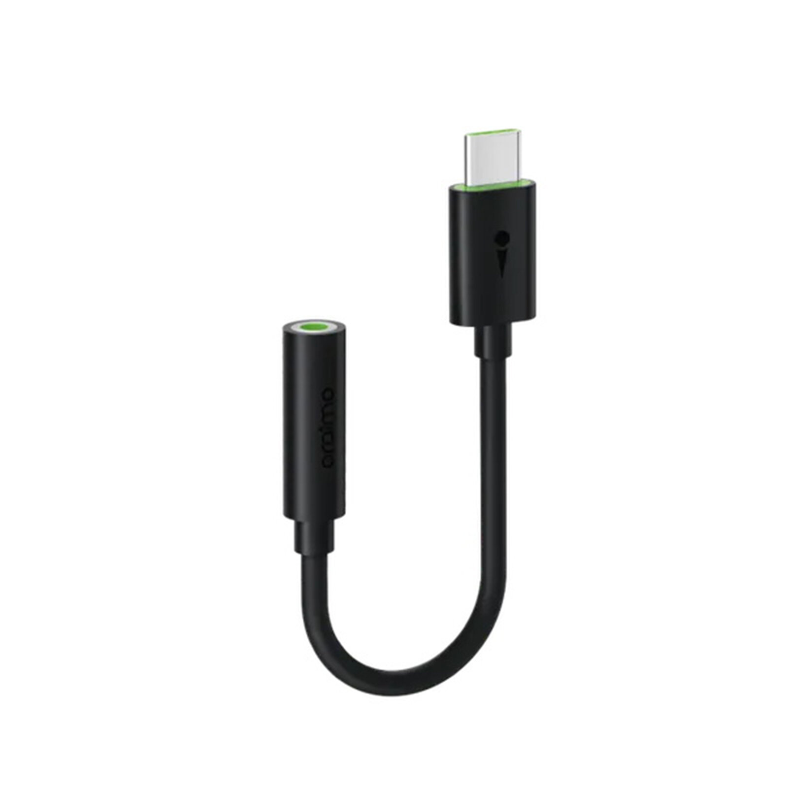 Адаптер Type-C в 3.5mm аудио Stream, длина кабеля 160mm, частота дискретизации 24bit/48KHz, цвет черный, модель OAA-310, 1 шт.