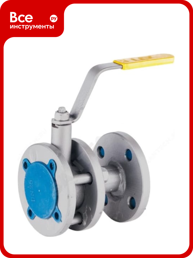 Шаровой кран LD сталь 11с67п Ду 50 Ру16 фл полнопроходной КШ. Р. Ф.050.016. П/П.02 007-6956