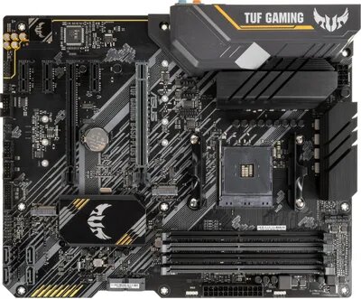 Материнская плата Asus TUF GAMING B450-PLUS II Soc-AM4 AMD B450 DDR4 ATX AC`97 8ch(7.1) GbLAN RAID+H