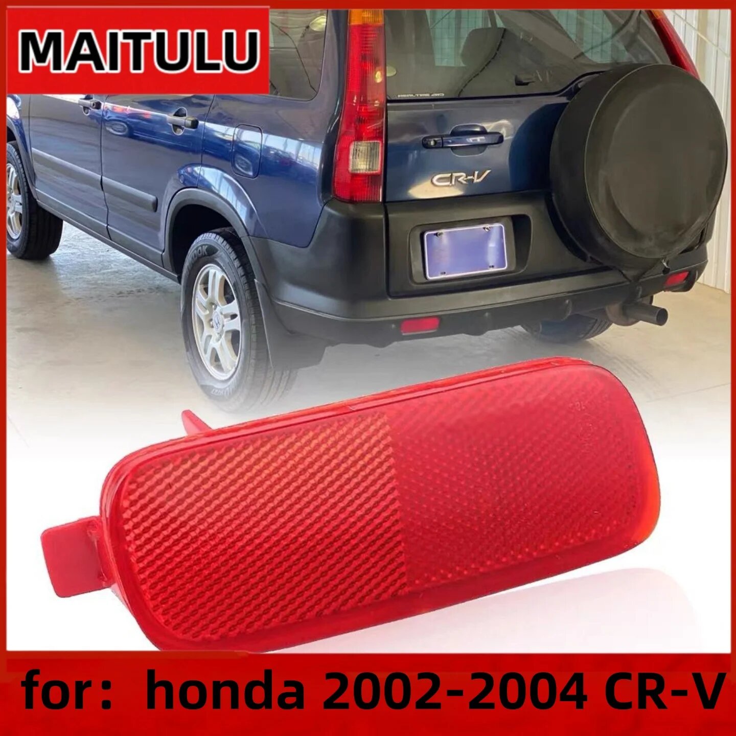 Стайлинг автомобиля, левый и правый задний бампер, отражатель, противотуманная фара для Left Side