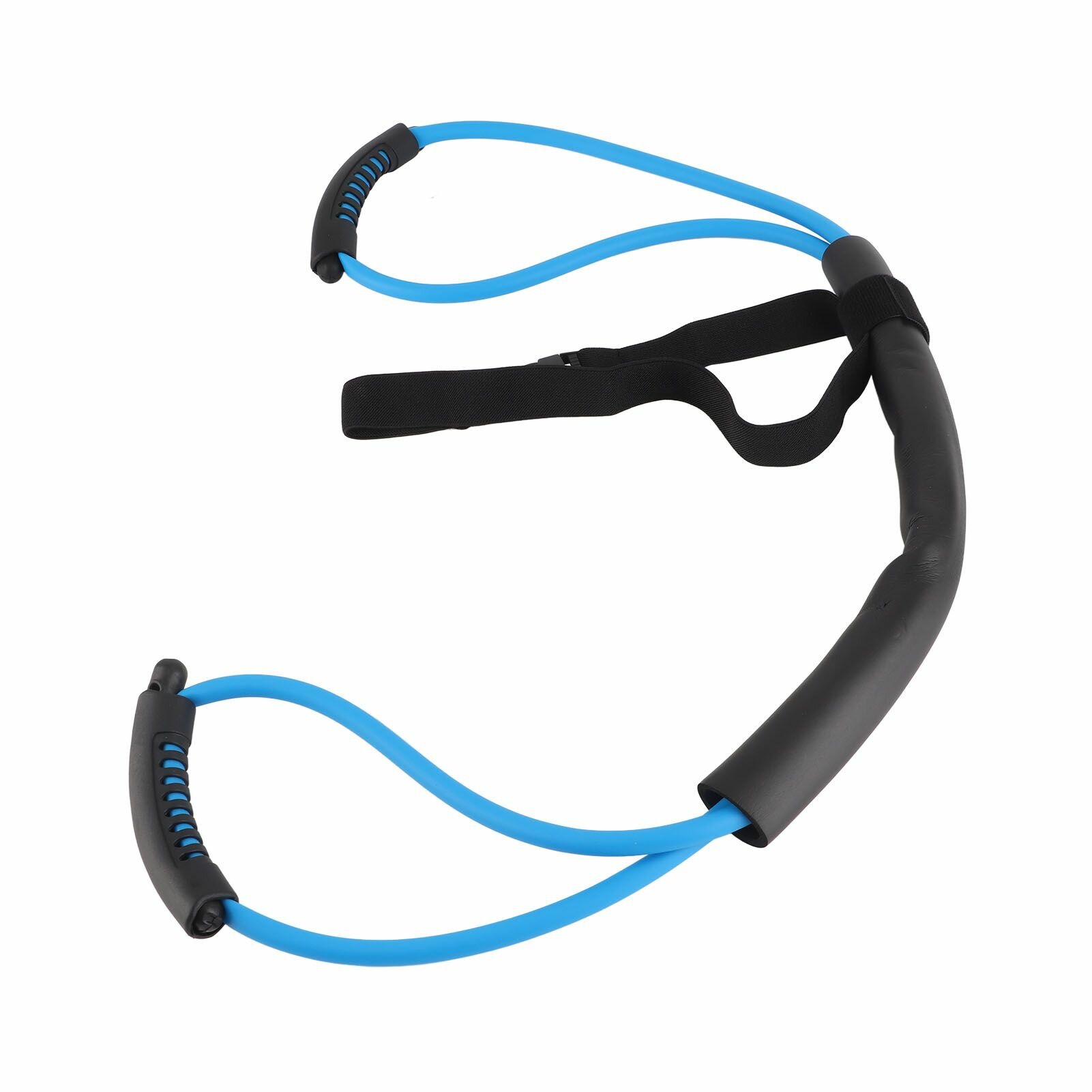 Сопротивление для тренировки рук и спины с удобной ручкой, резиновая лента для домашней тренировки 25LB