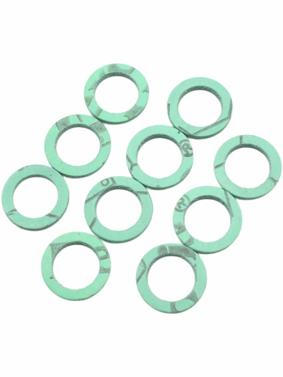 Паронитовая прокладка безасбестовая размер 1/2" (10 штук)