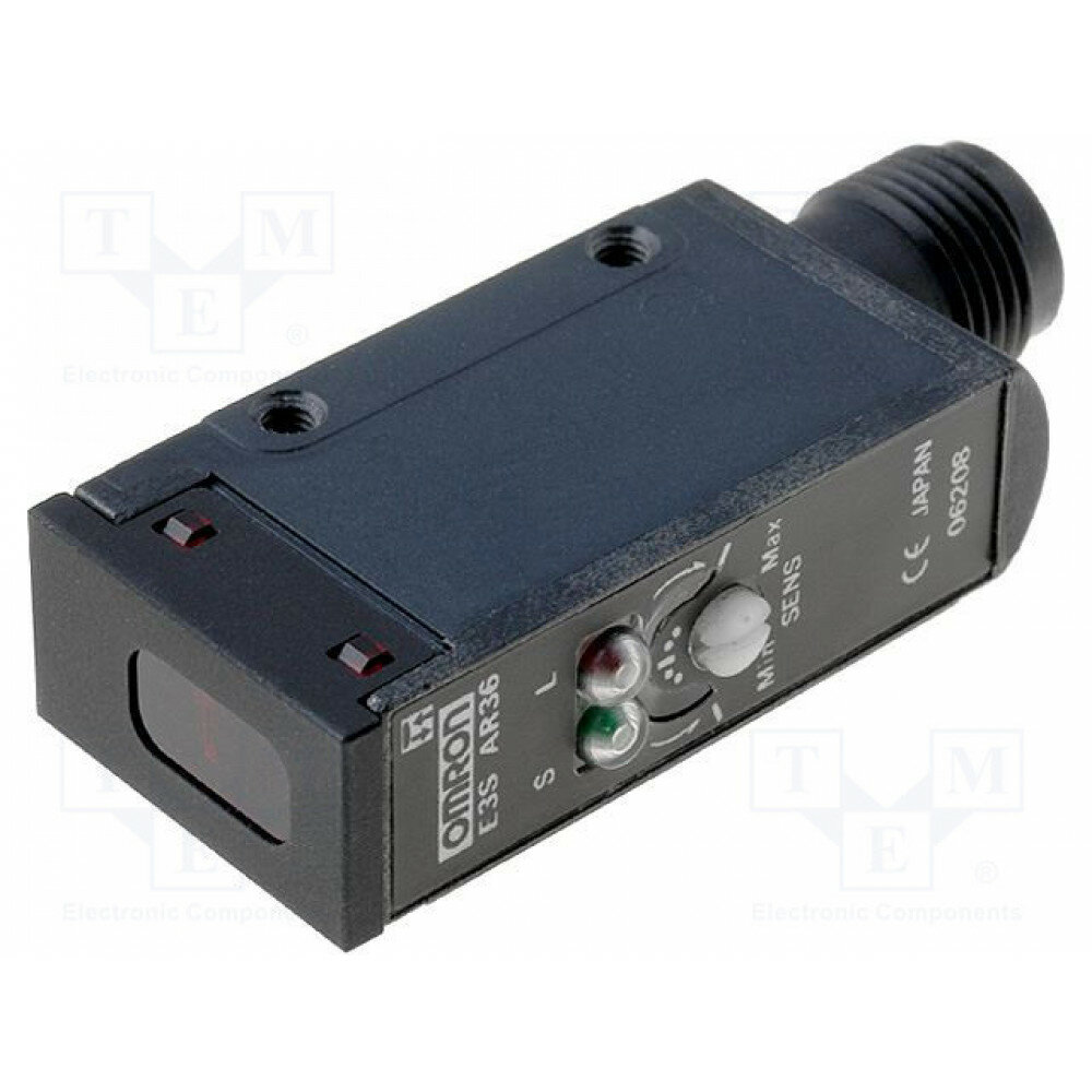 Датчик оптический Omron E3S-AT36 PNP 0–7 м M12