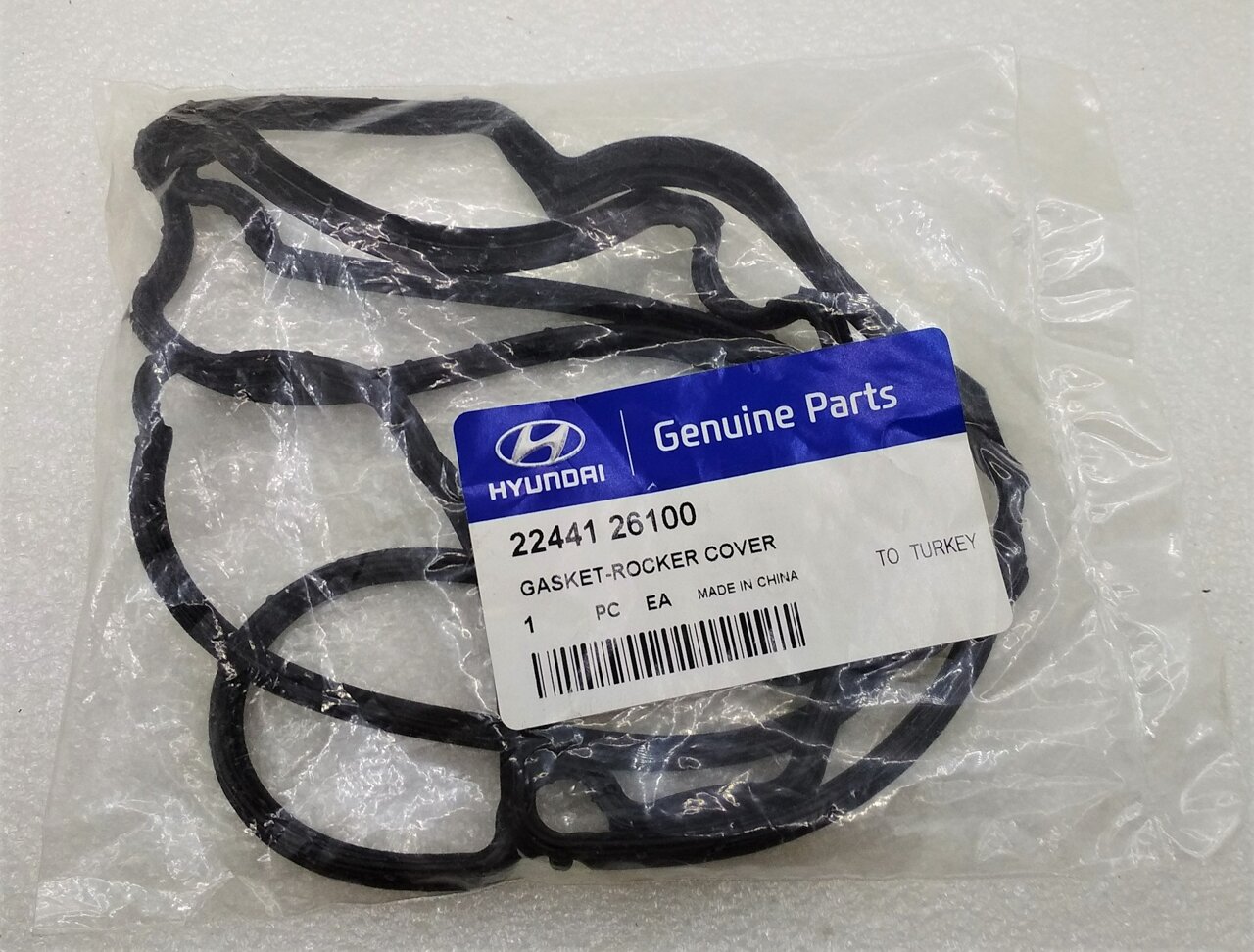 Прокладка клапанной крышки Hyundai Accent/Rio II 1.5 Hyundai-KIA арт. 2244126100