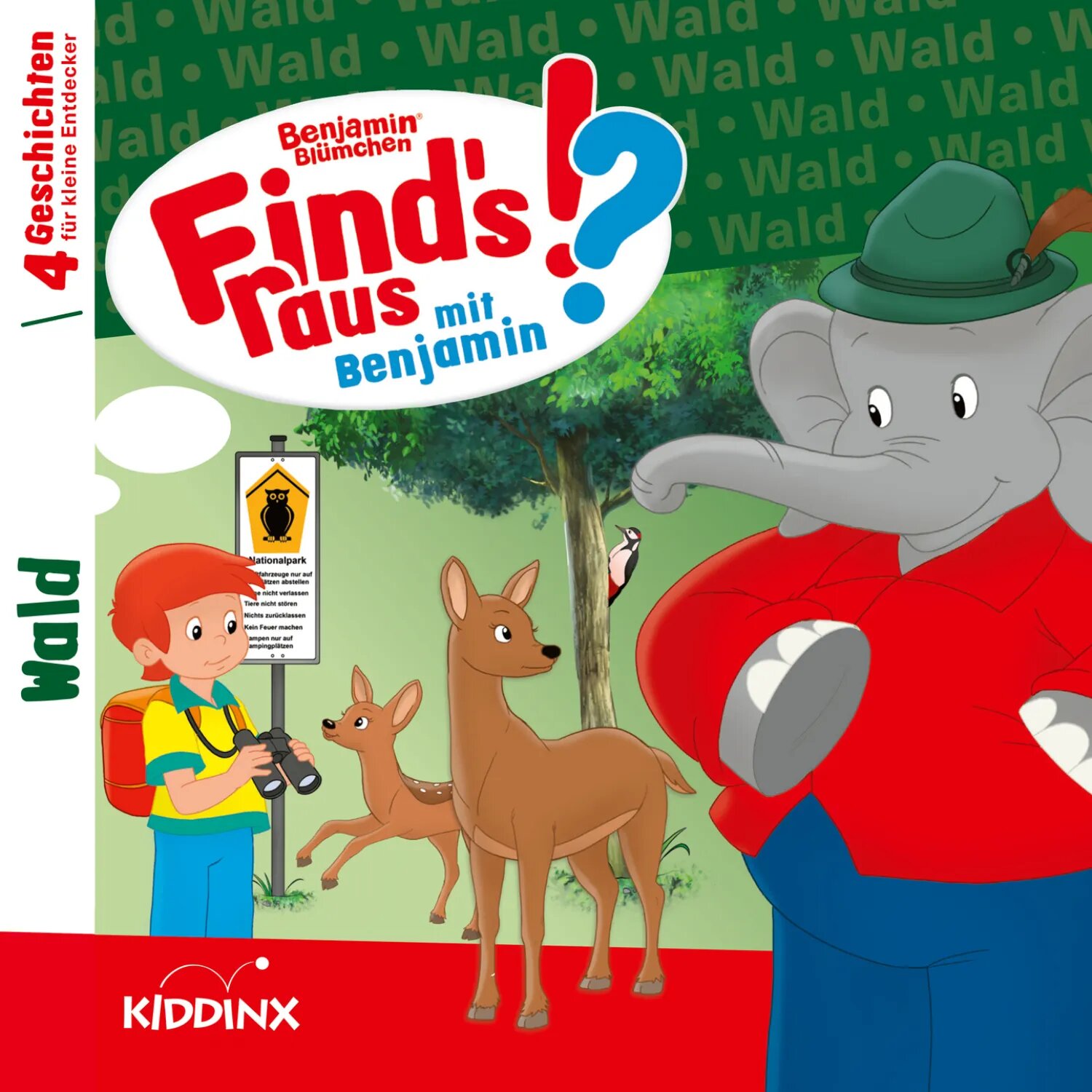 Benjamin Blümchen, Find's raus mit Benjamin, Folge 4: Wald [Аудиокнига]