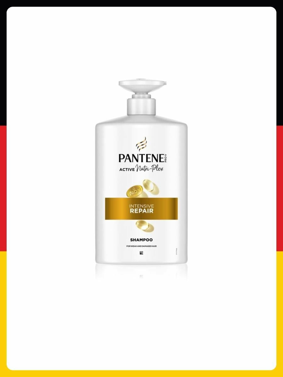 Шампунь для волос PANTENE Pro-V Active Nutri Plex Intensive Repair Shampoo for damaged hair, 1000 мл