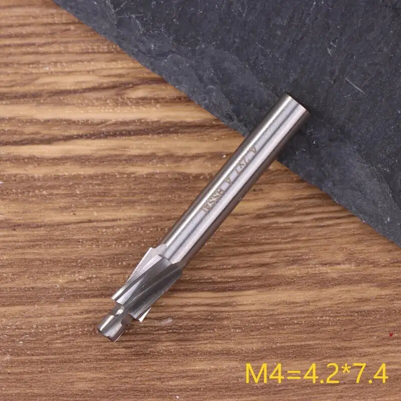 Концевые фрезы из быстрорежущей стали M3/M4/5/M6/M8