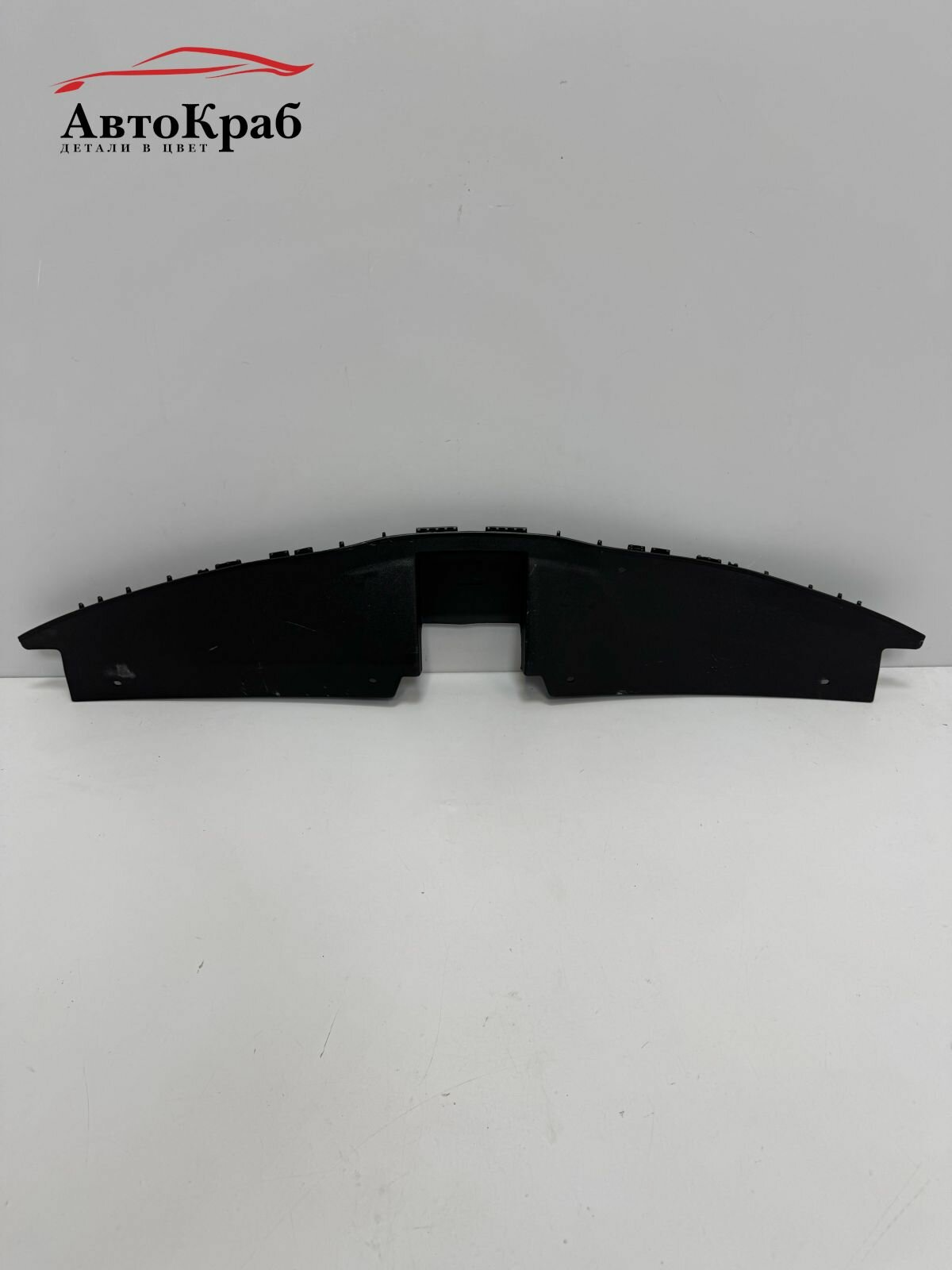 Накладка переднего бампера верхняя для Киа Рио 4 2017 - 2020 г.