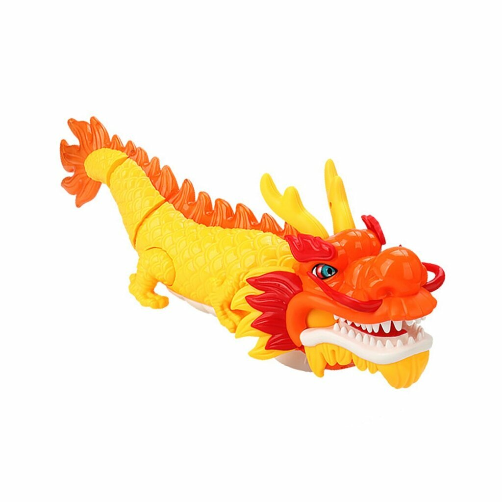 Милый Дракон Танцевальной Формы Электрический Универсальный Мультяшный Игрушечный Автомобиль Музыка Светодиодное Освещение Детские Игрушки Для Мальчиков И Девочек Рождественские Подарки