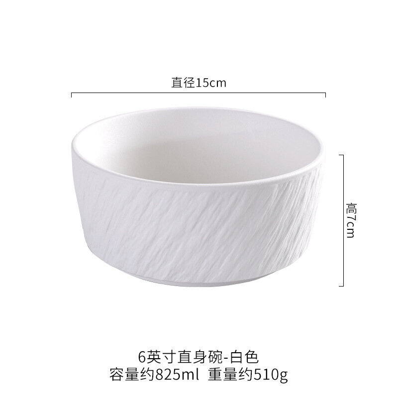Черно-белая фарфоровая миска и тарелка с каменным узором, набор посуды для дома, высококачественная комбинация миски и тарелки, простая керамика цвета селадона