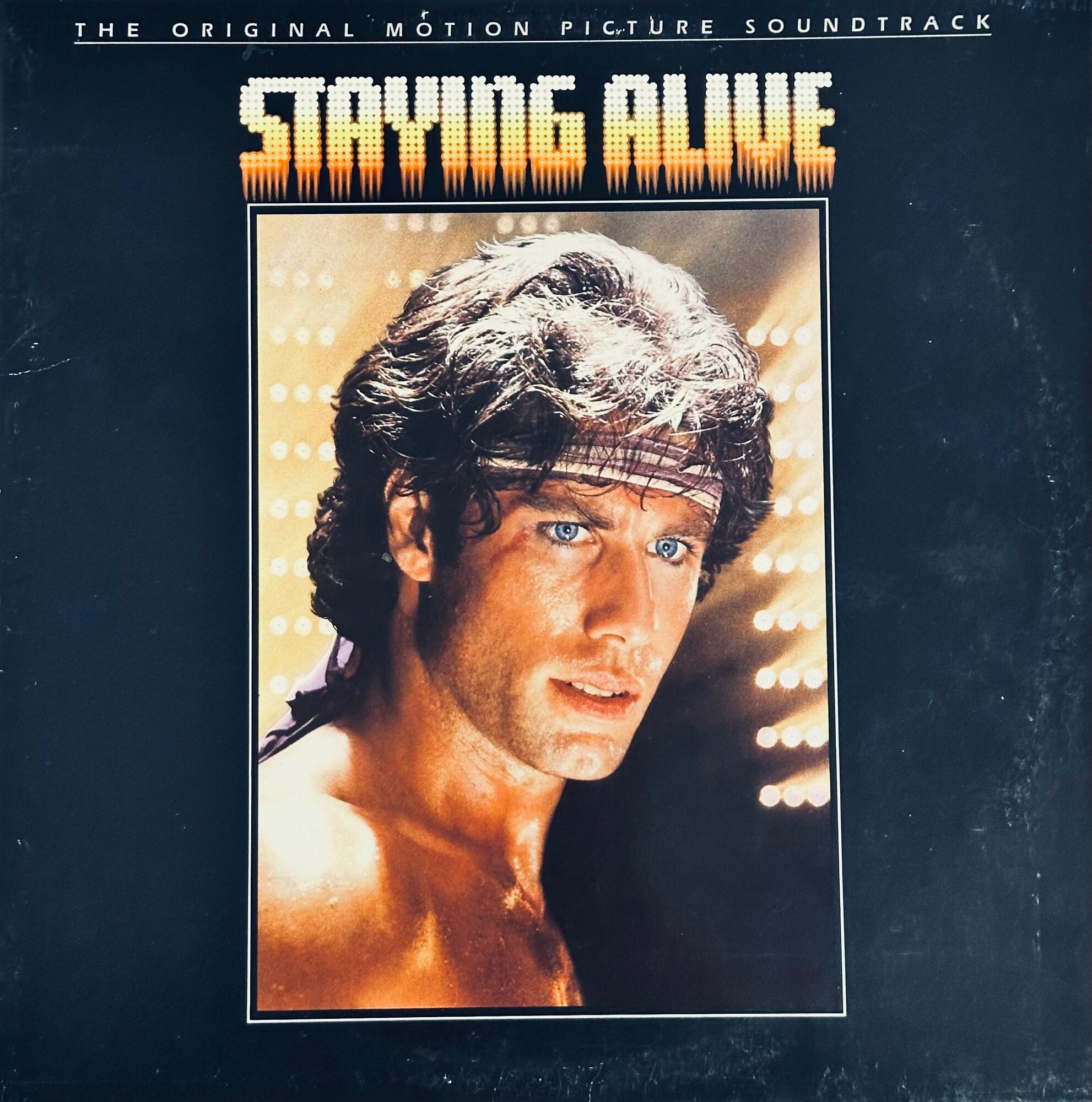 Staying Alive (The Original Motion Picture Soundtrack), винил LP12" 1983 Finland