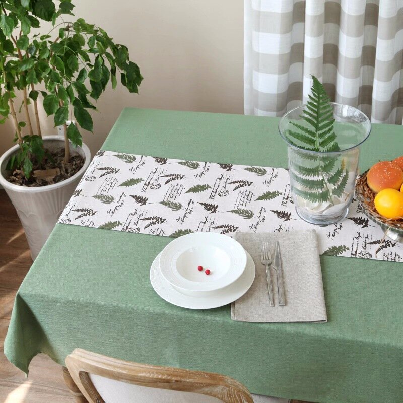 Ткань для обеденного стола, кофейного стола, мастерская живопись, цифровая печать, американский французский стиль, легкая роскошь, высококачественная сельская столовая скатерть