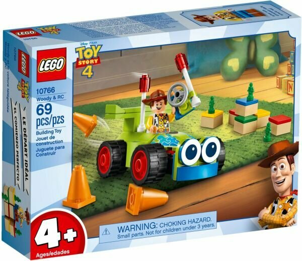 Lego 10766 Toy Story 4 Вуди на машине