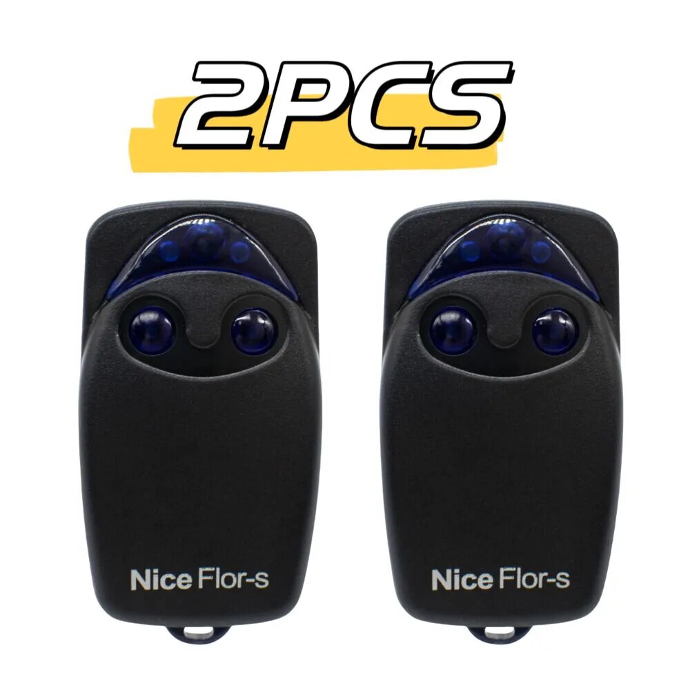 2 шт Пульт для шлагбаумов и ворот NICE FLO2R-S