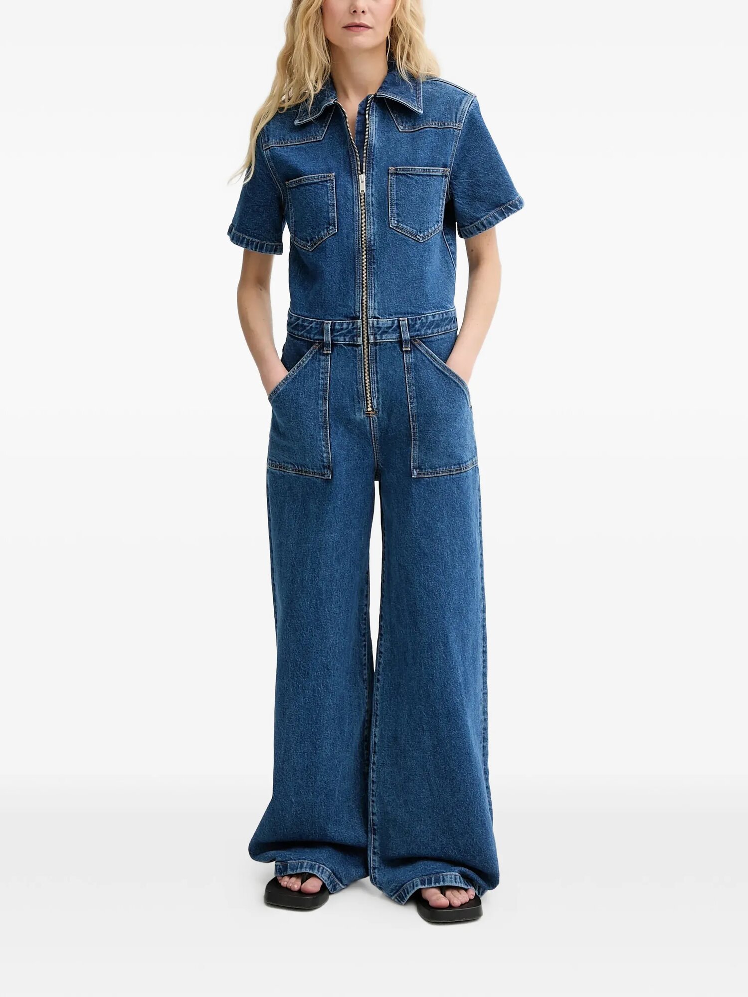 Комбинезон Denim jumpsuit