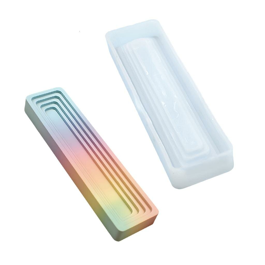 Террасный плантер из перерабатываемого эластомера для украшений и дома, прямоугольник