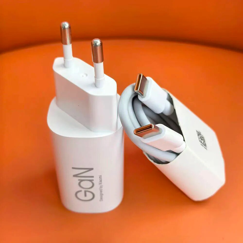 Зарядное устройство Xiaomi 120 Вт GAN EU, турбо-зарядка, настенный адаптер питания, кабель EU Add 1M