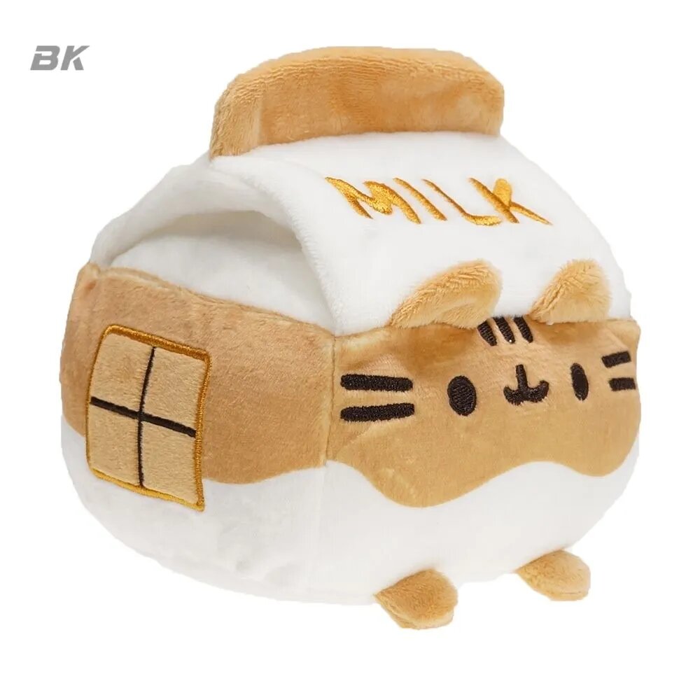Мягкая игрушка 15 с Мягкая игрушка Pusheen the Cat Кот Пушин с мороженое 15 см для дома и офиса, подарок на праздник