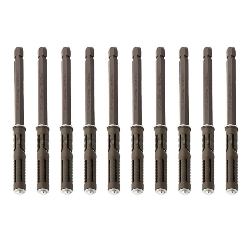 10шт, невидимый односложный опорный гвоздь для ламината-10x100 мм