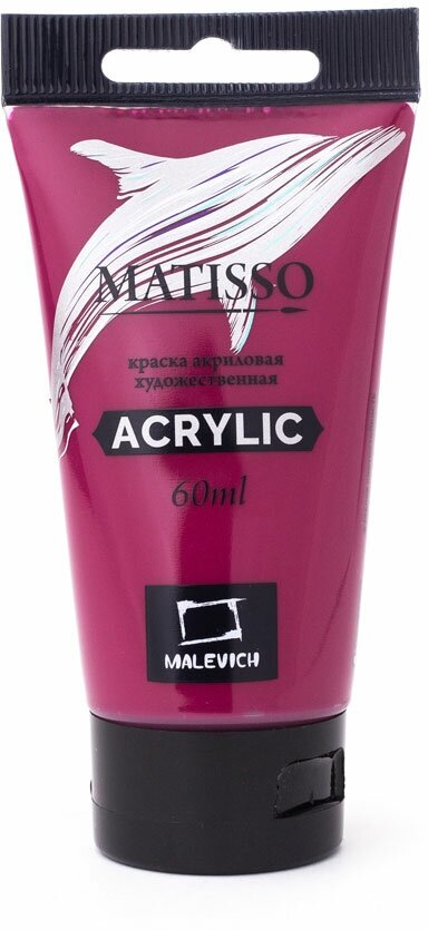 Краска акриловая MATISSO цв.№310 розовый туба 60мл