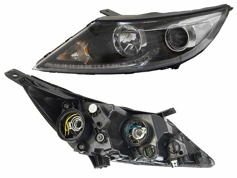 Фара Kia Sportage 14-16 (Слева/ Галоген/ ДХО/ С электрокорректором) Sat арт. ST2231140L