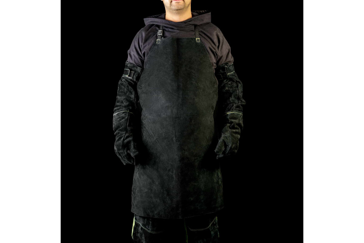 КСМ рфсц-01 цельный спилковый фартук без швов для процессов и защиты одежды