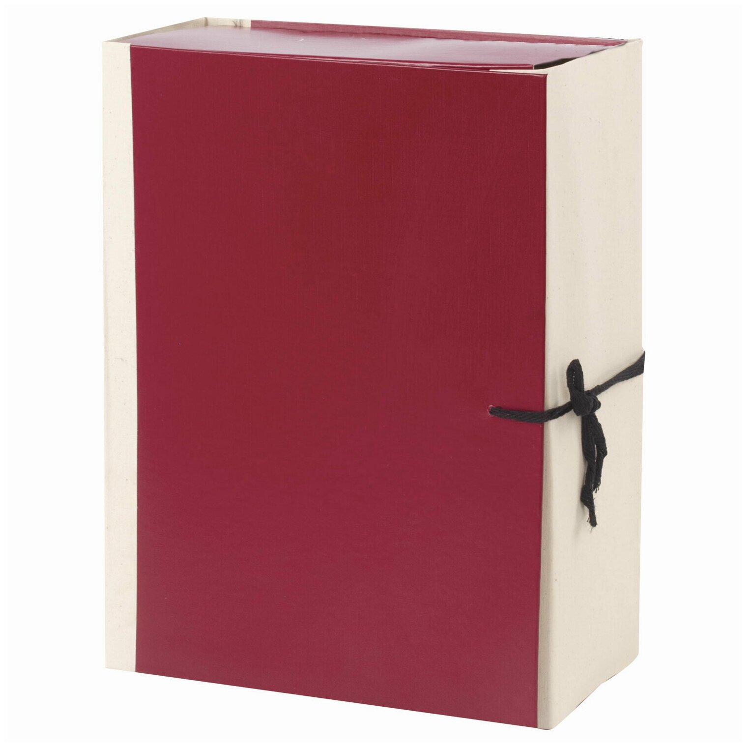 Папка для бумаг архивная А4 (225х310 мм), 120 мм, 4 завязки, бумвинил, корешок - коленкор, 123201 (цена только за 1 шт.)