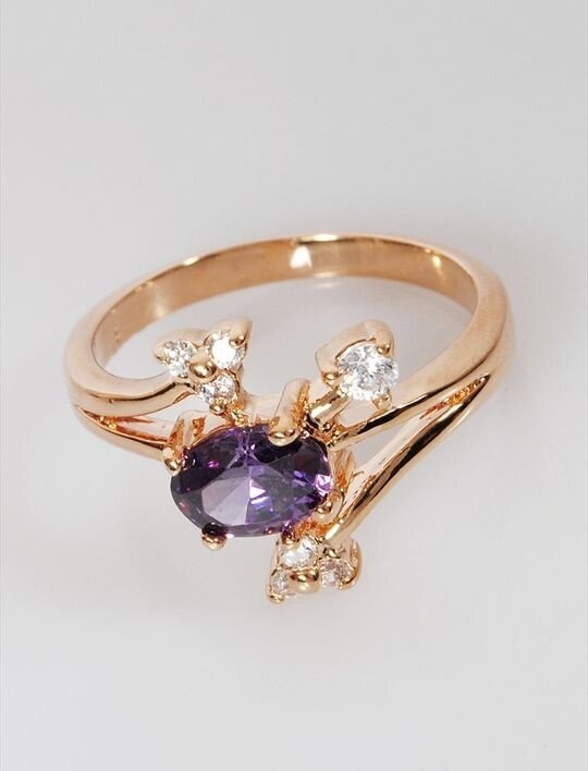 Кольцо, аметист