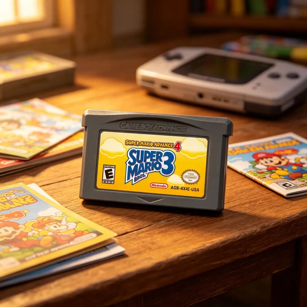 Игровой картридж Super Mario Advance 4 - Super Mario Bros.3(Game Boy Advance)