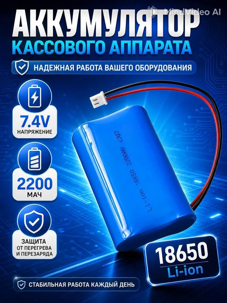 Бокс для батареек, черный матовый